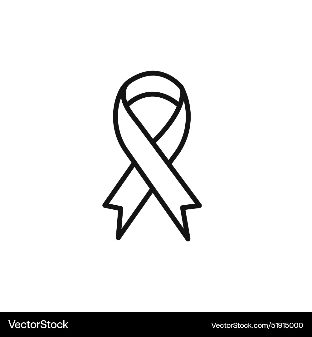 Awareness ribbon icon set collection for web Vector Image