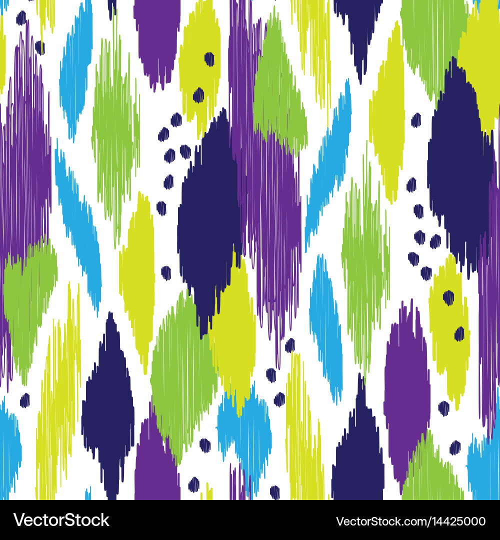 Colorful textile pattern Royalty Free Vector Image