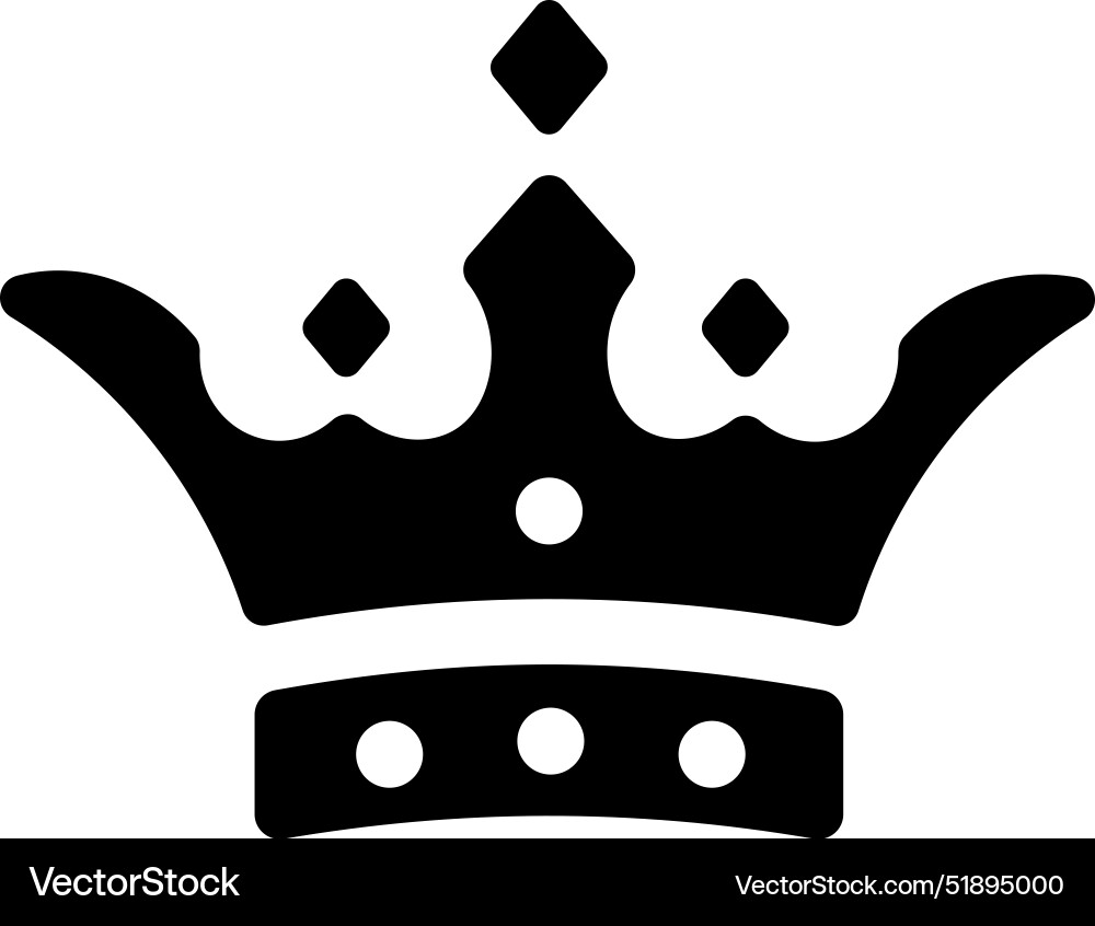 King diadem Royalty Free Vector Image - VectorStock