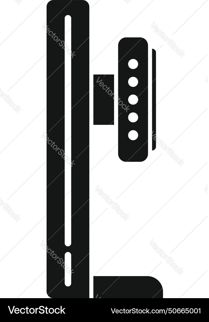 Clinic stand icon simple xray examination Vector Image