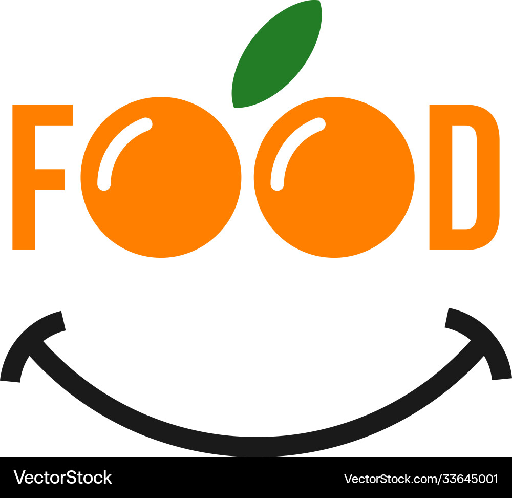 Food template design Royalty Free Vector Image