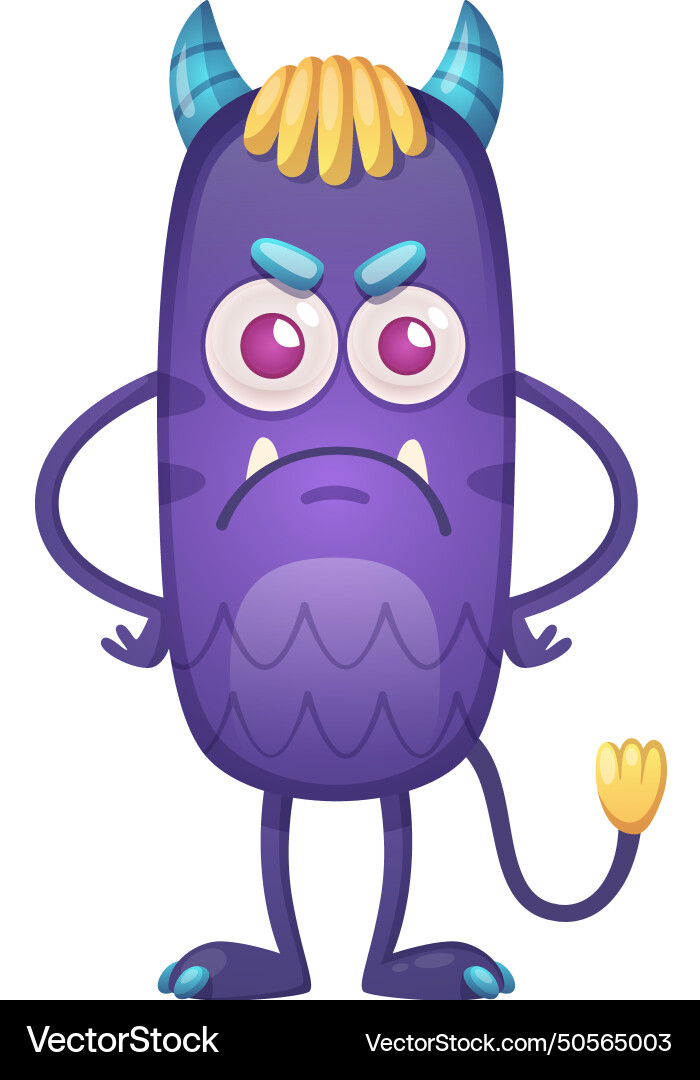 Devil cartoon Royalty Free Vector Image - VectorStock