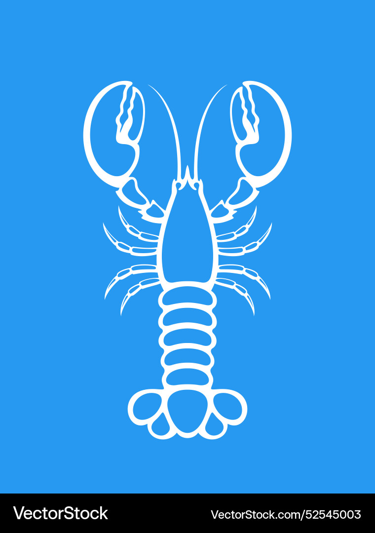 Lobster Royalty Free Vector Image - VectorStock