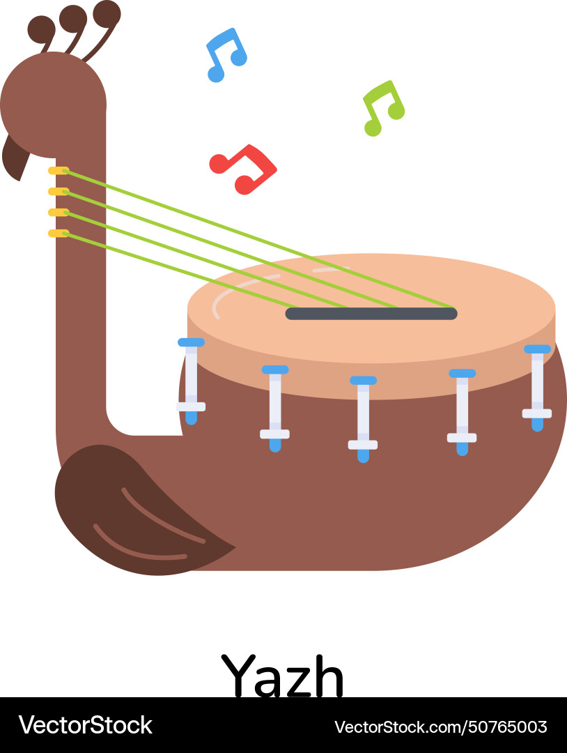 Yazh Royalty Free Vector Image - VectorStock