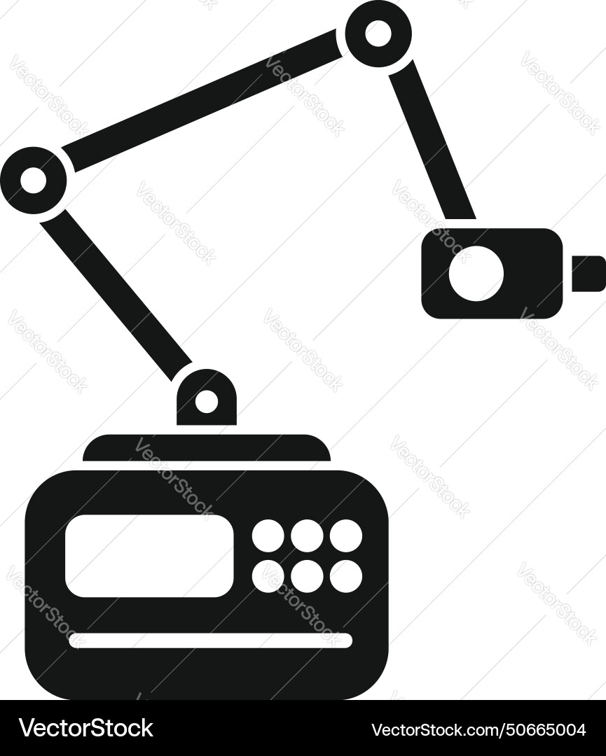 Examination scan icon simple checkup body Vector Image