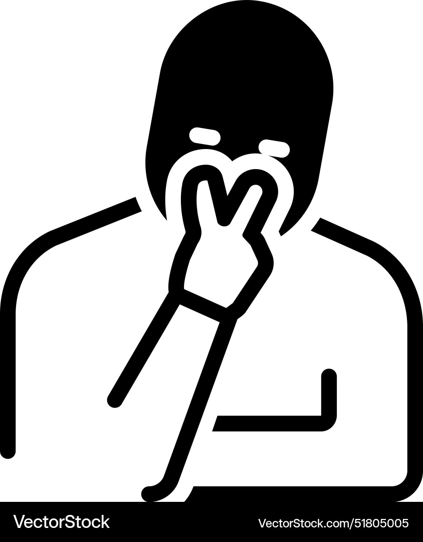 Eye contact Royalty Free Vector Image - VectorStock