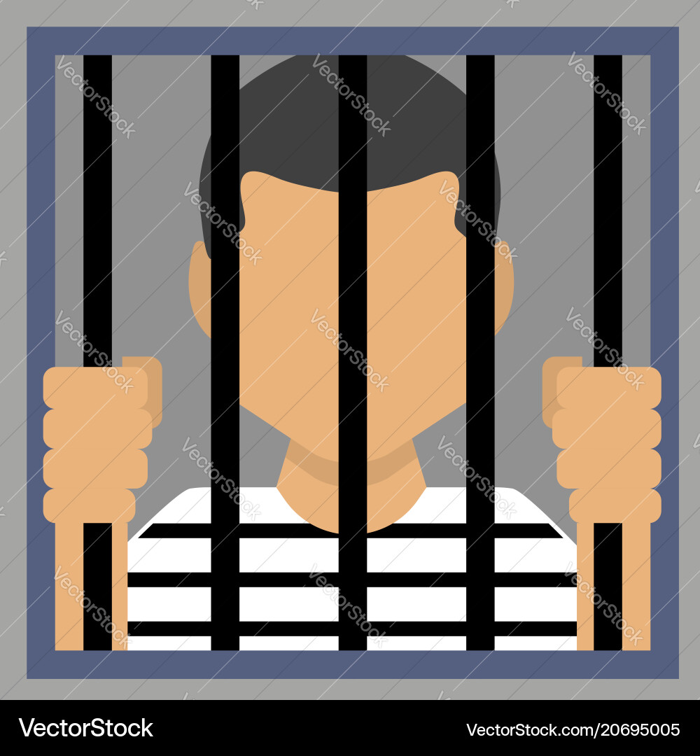Prison Icon - Confinement Royalty Free Vector Image