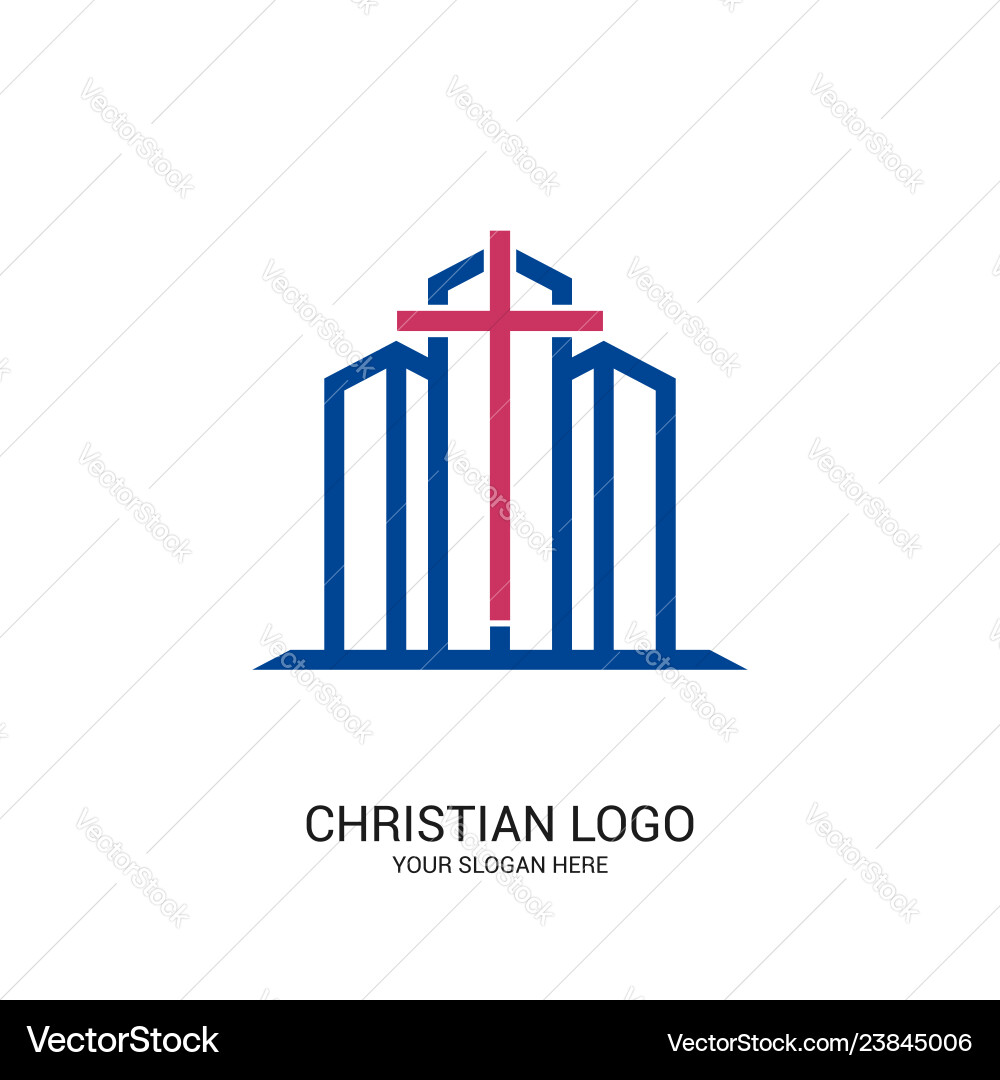 Cross of jesus christ Royalty Free Vector Image