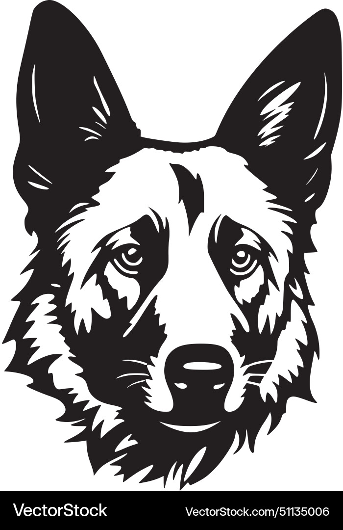 German shepherd - high quality logo - ideal for Vector Image