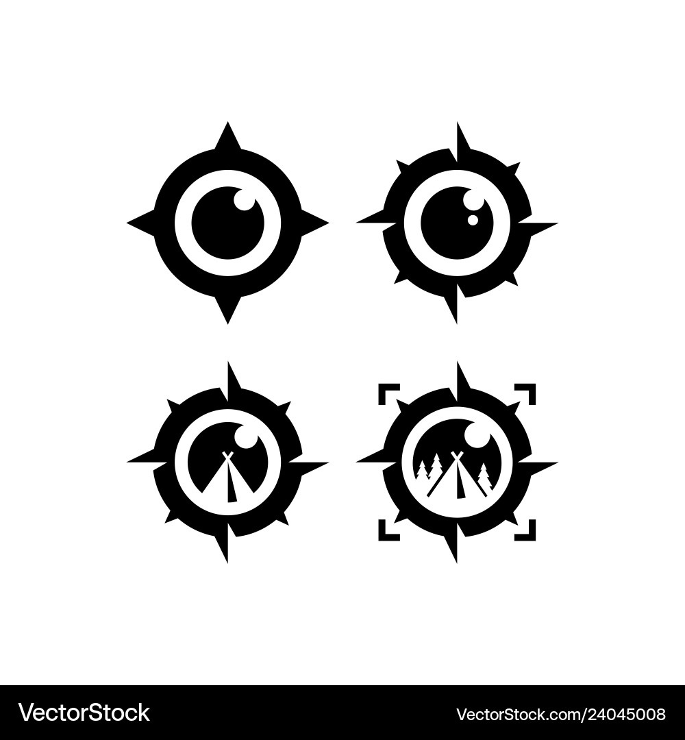 Camp logo design Royalty Free Vector Image - VectorStock