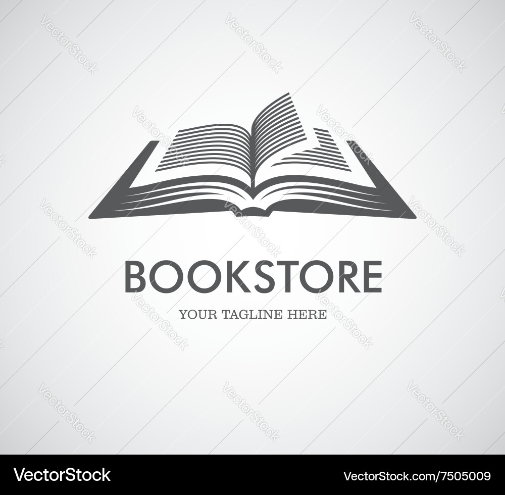 Book Logo Vector