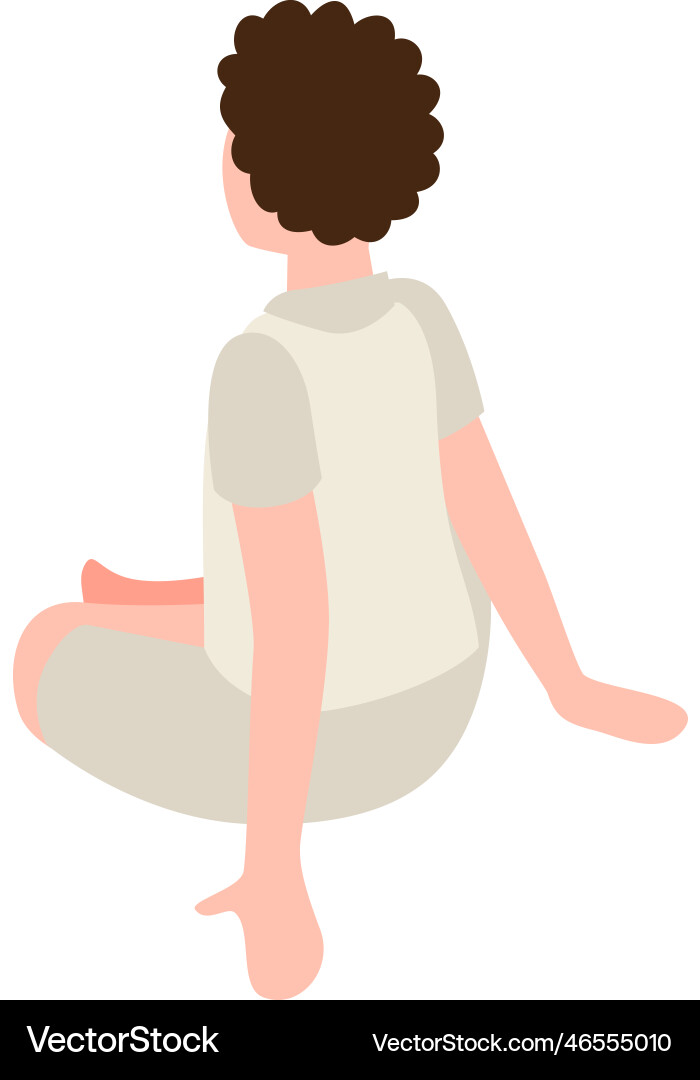 Isometric prayer icon Royalty Free Vector Image