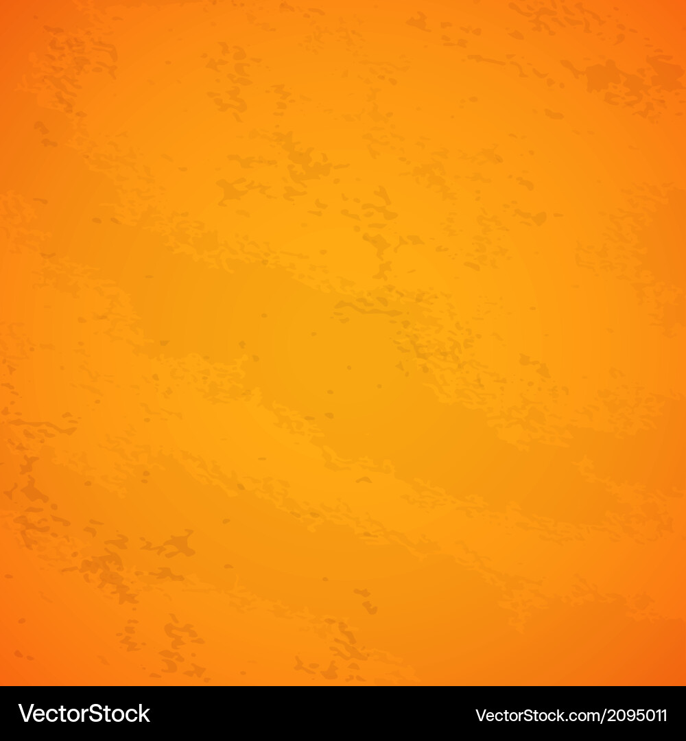 Orange grunge background Royalty Free Vector Image