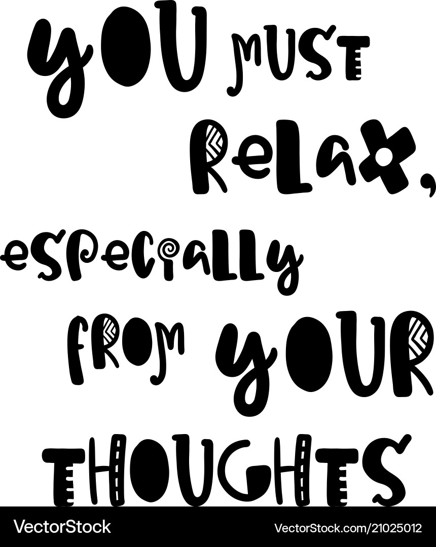 Lettering poster Royalty Free Vector Image - VectorStock