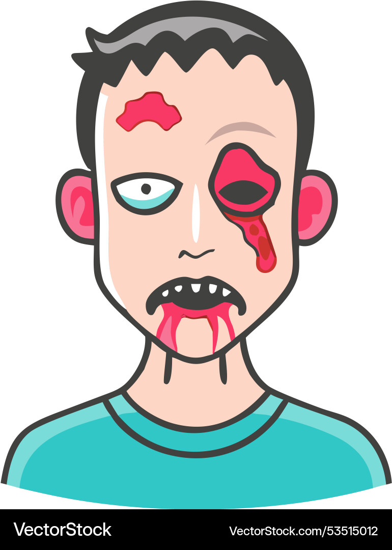 Zombie apocalypse designs bringing the undead Vector Image