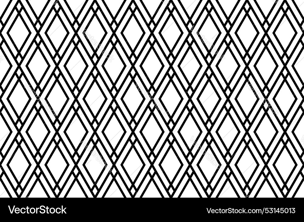 Seamless diamonds pattern Royalty Free Vector Image
