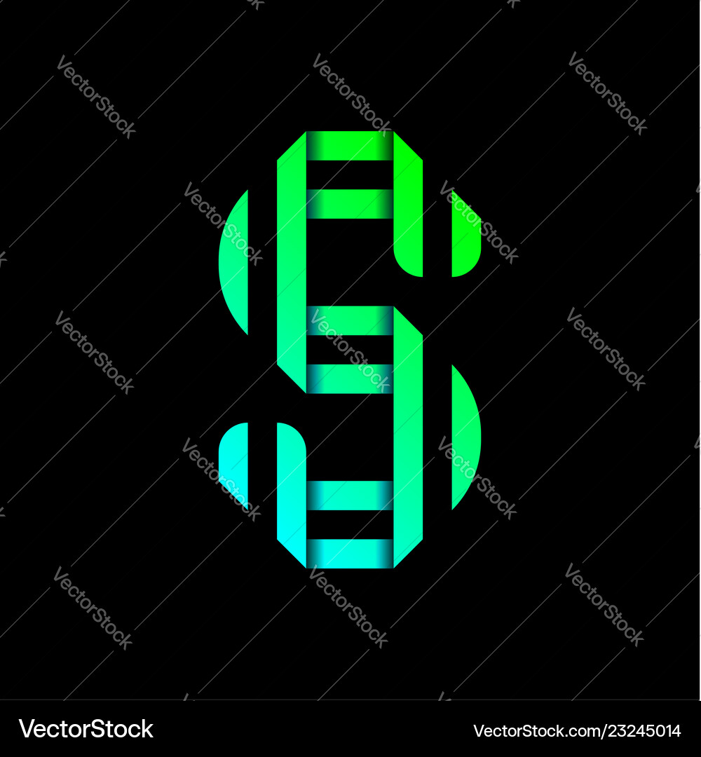 S Letter Black Vector Images (over 26,000)
