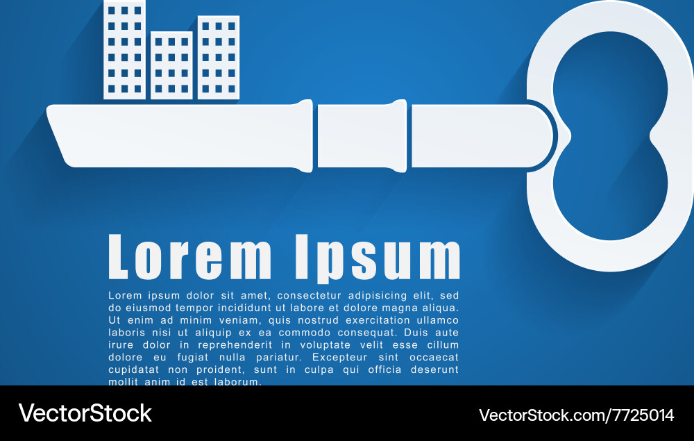 Key logo 2 Royalty Free Vector Image - VectorStock