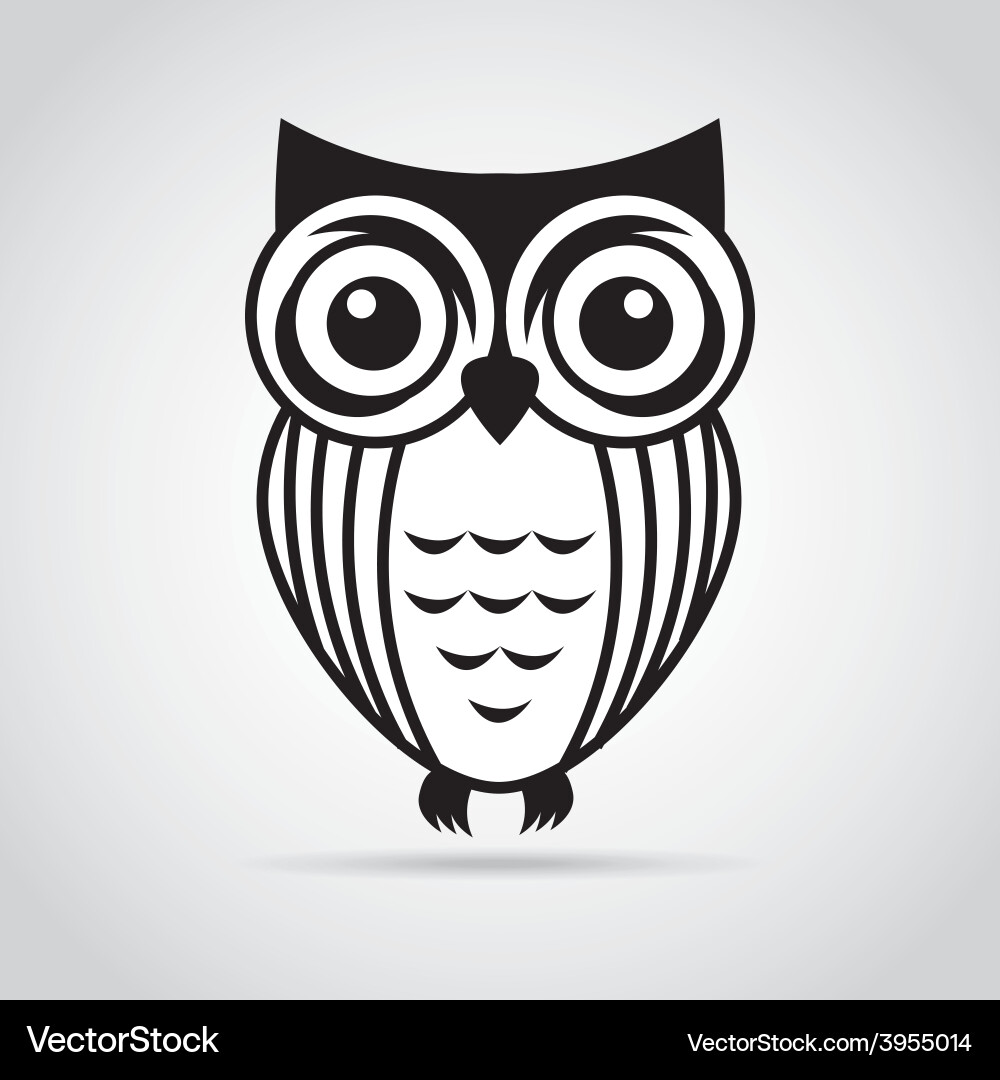 Owl bird Royalty Free Vector Image - VectorStock