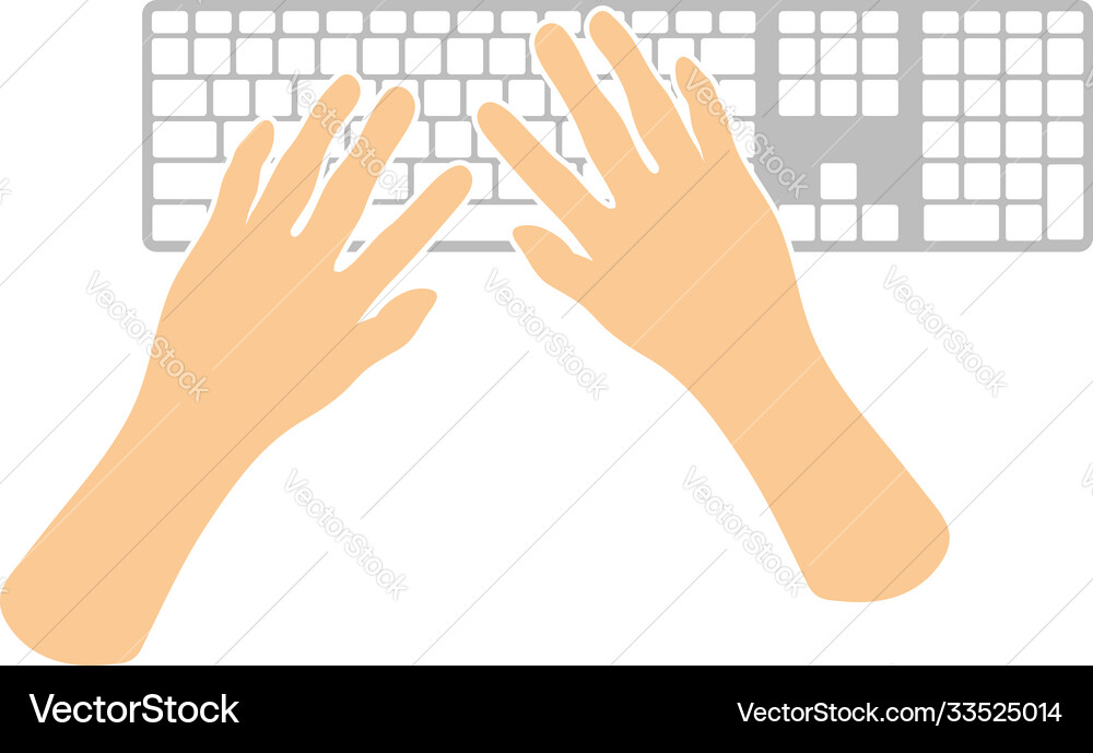 Typing icon Royalty Free Vector Image - VectorStock