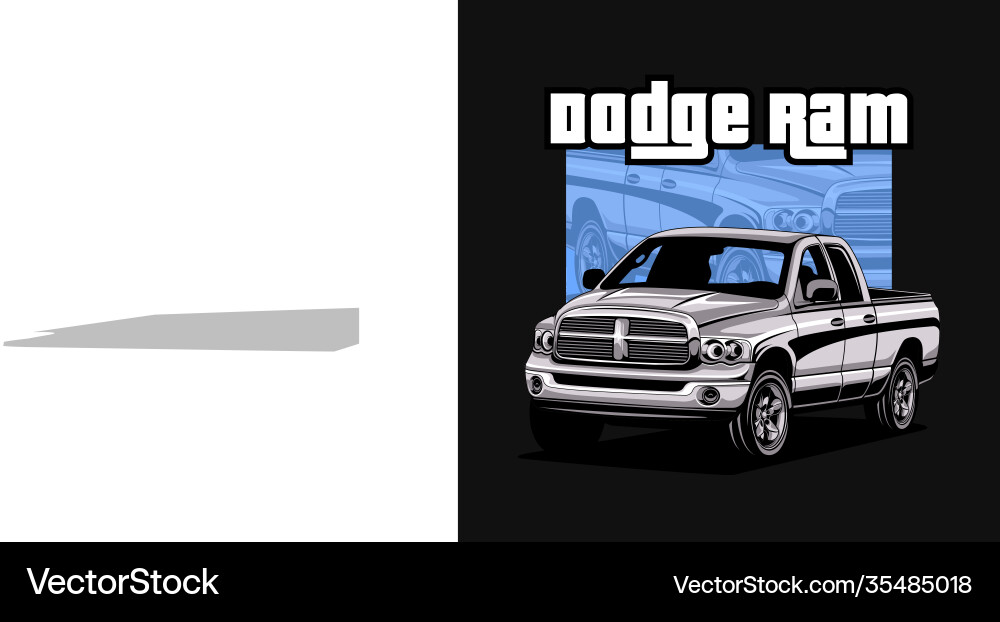 Ram Pickup Truck Outline Dodge Ram Print Funny Sheep Print