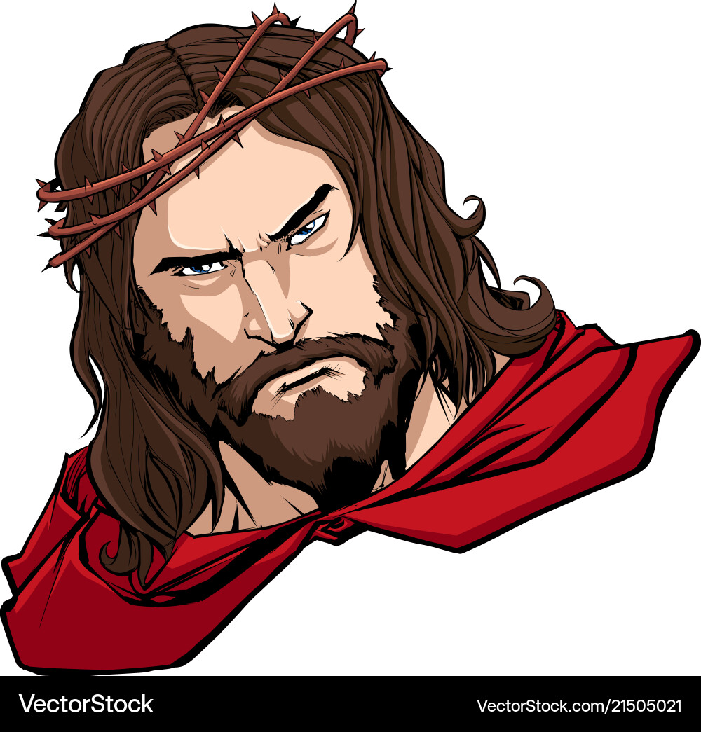 Jesus Superhero Vector Images (52)