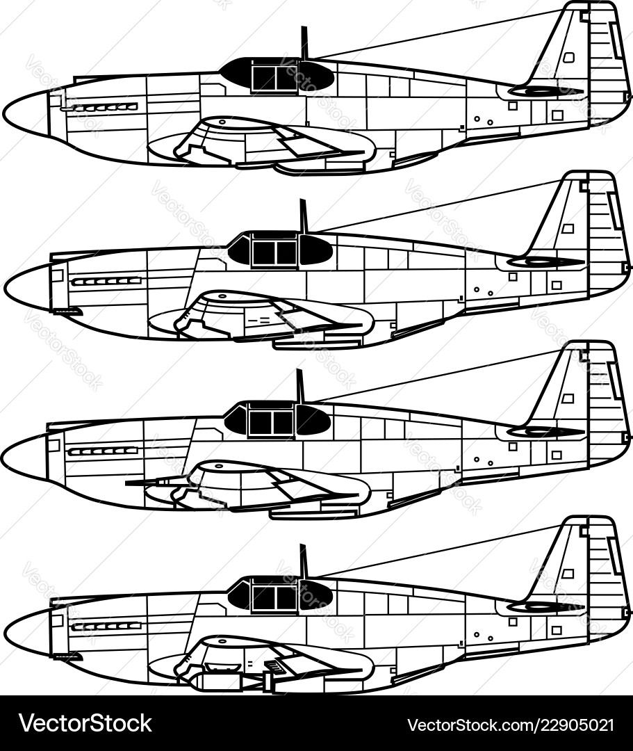 P 51 Mustang Coloring Page P 51 Mustang Coloring Pages | Coloring