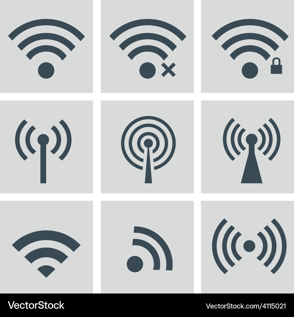 Wifi Royalty Free Vector Image - VectorStock