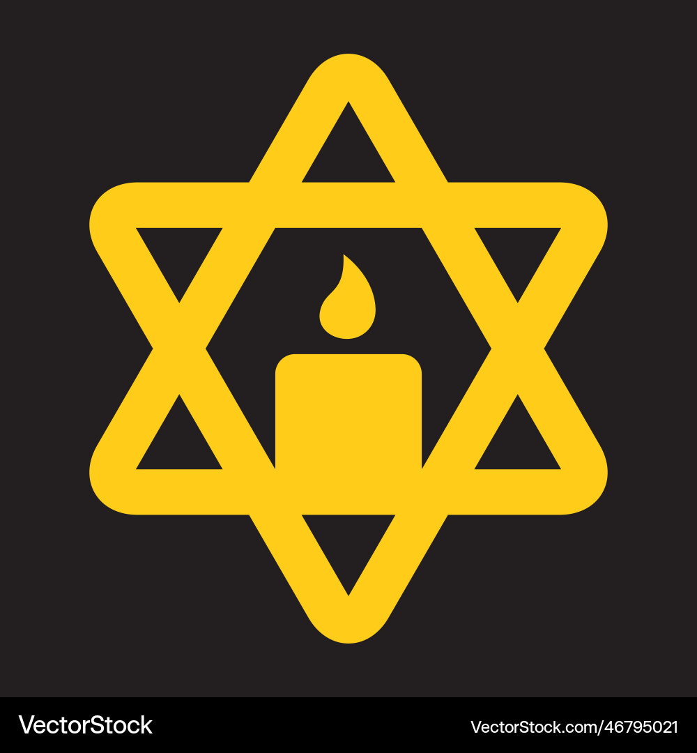 Yellow Star Of David Symbol 328 Jewish Yellow Star Stock Photos,