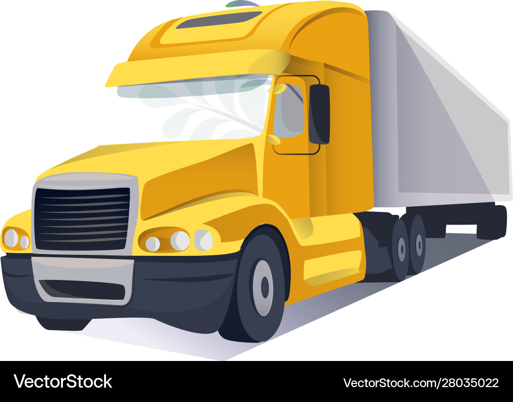 Cargo Logistics & Transport Royalty Free Vector Image