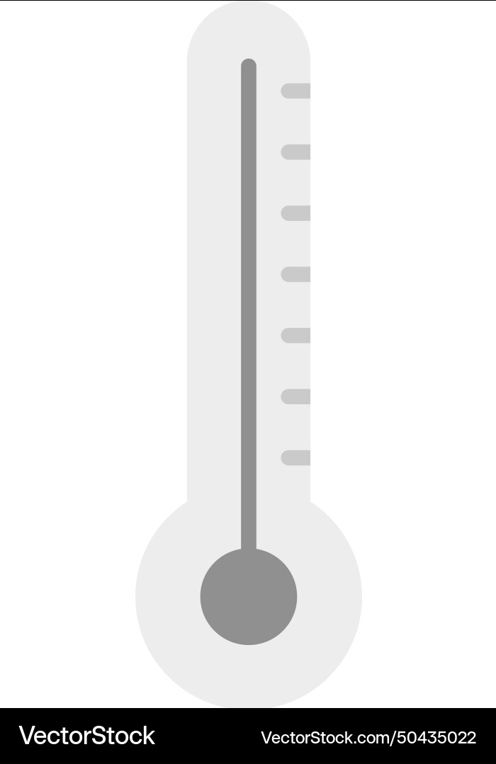 Thermometer icon image Royalty Free Vector Image