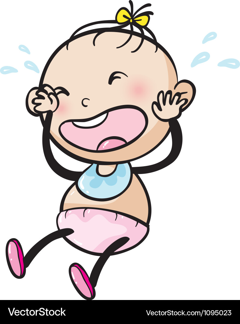 A baby Royalty Free Vector Image - VectorStock