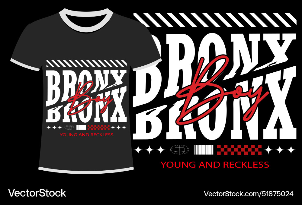 Typography t shirt design Royalty Free Vector Image