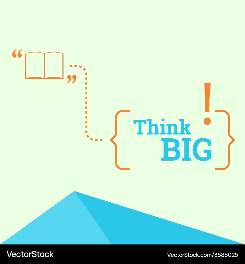 Inspirational quote Royalty Free Vector Image - VectorStock