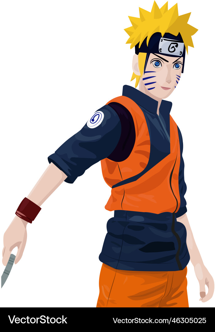 Naruto Royalty Free Vector Image - VectorStock