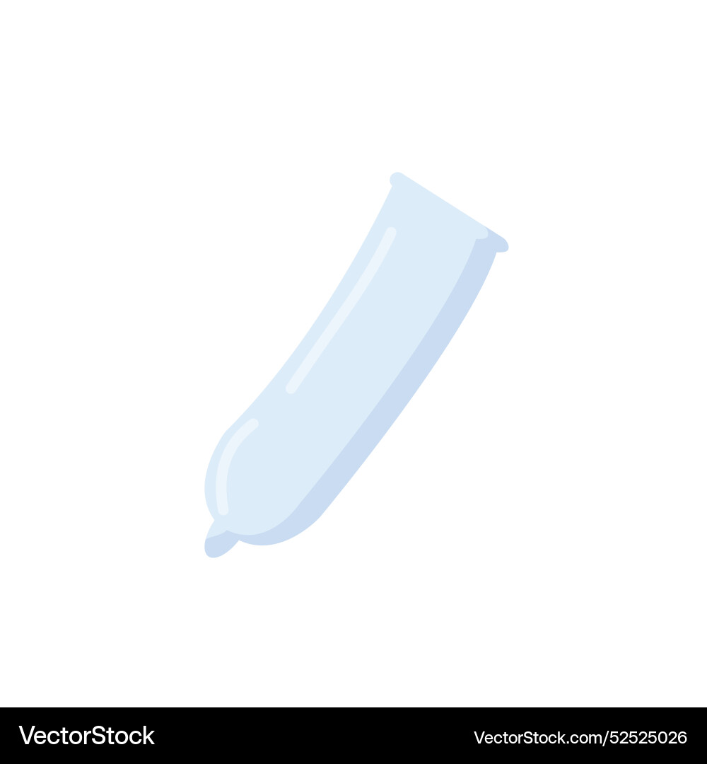 Condom cartoon symbol Royalty Free Vector Image