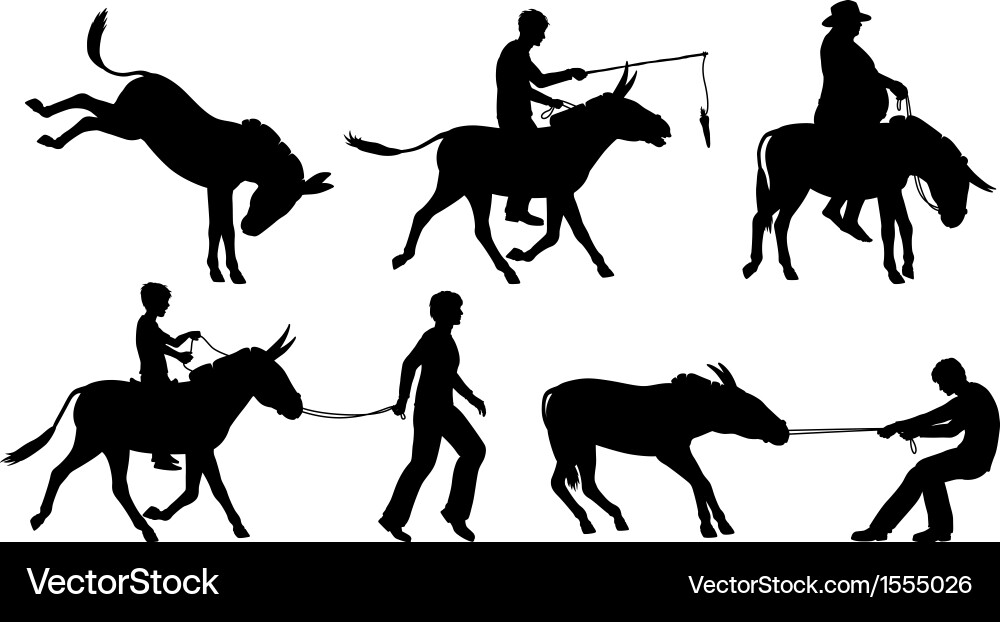 Kicking Mule Vector Images (over 130)