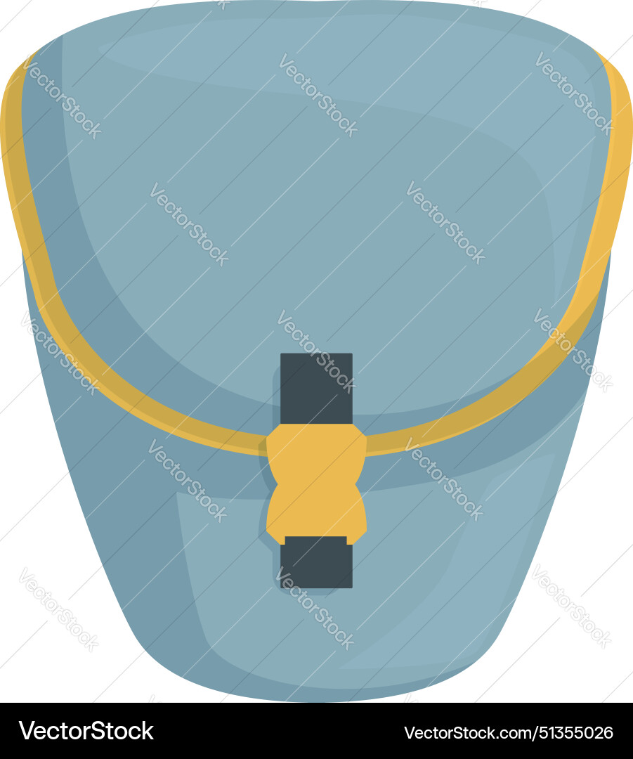Modern climbing harness isolated on white Vector Image
