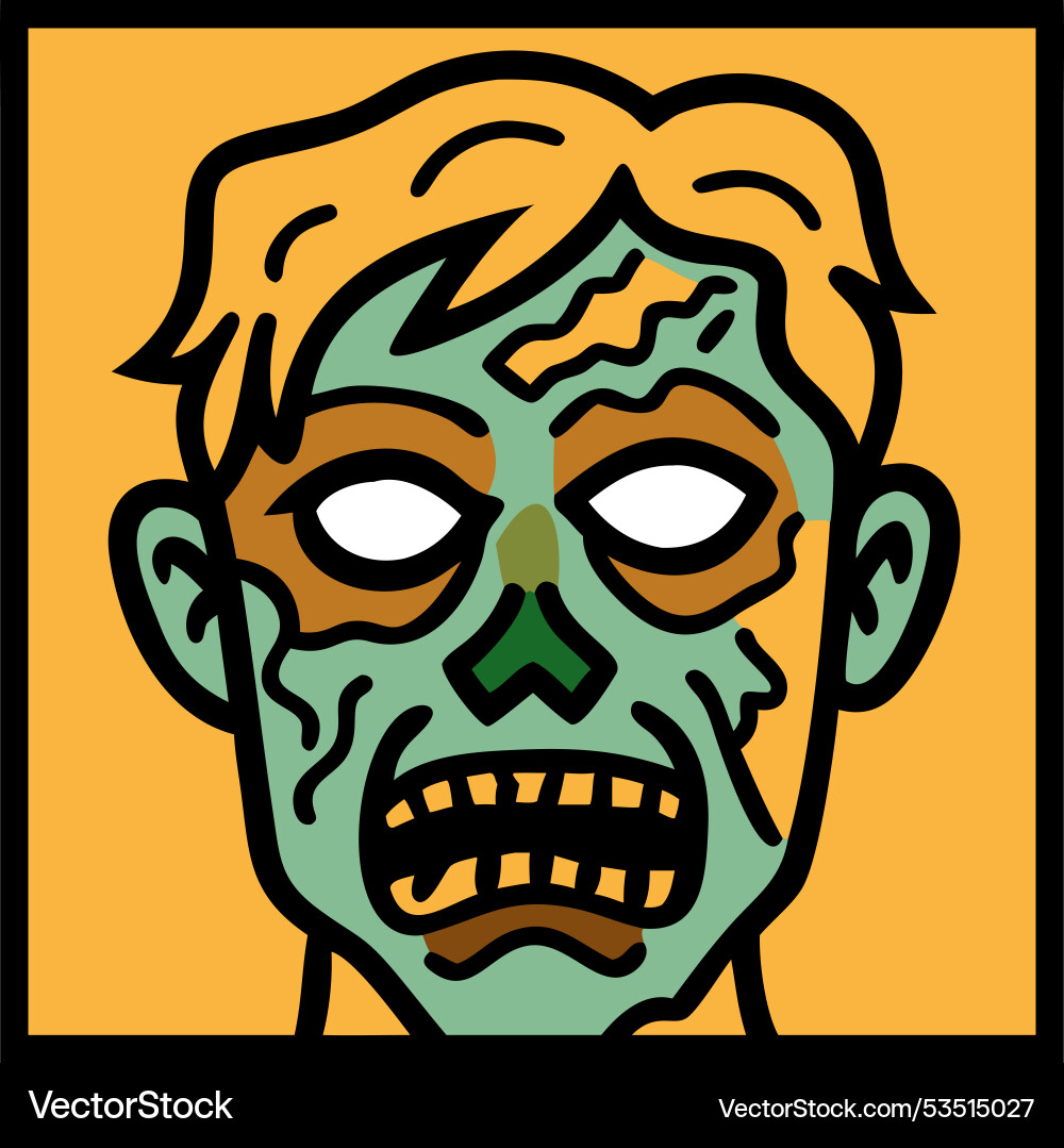 Zombie apocalypse designs bringing the undead Vector Image