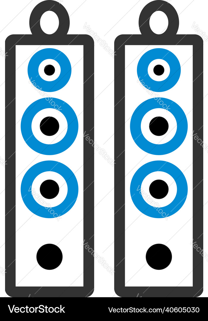 Audio system speakers icon Royalty Free Vector Image