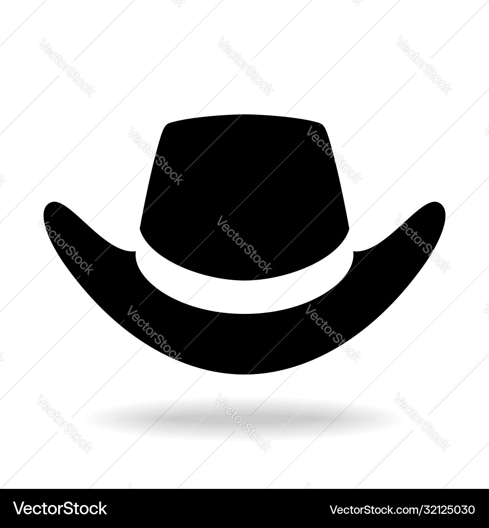 Hat cowboys Royalty Free Vector Image - VectorStock