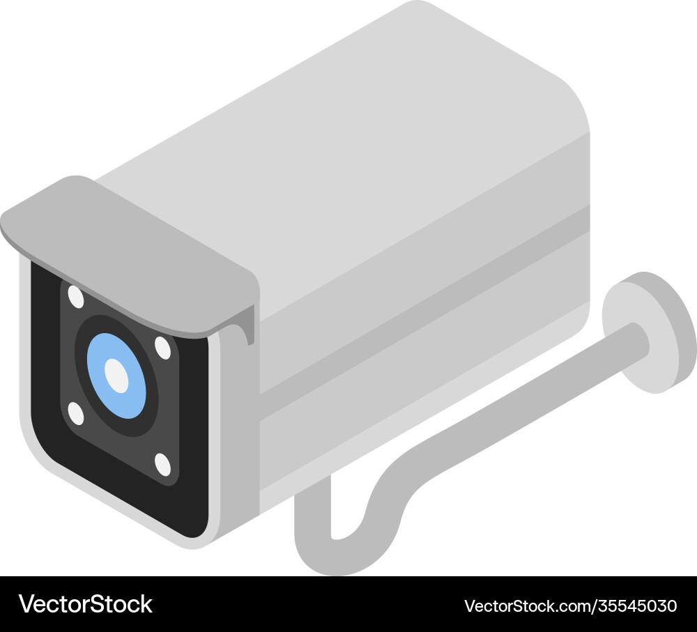 Smart camera Royalty Free Vector Image - VectorStock