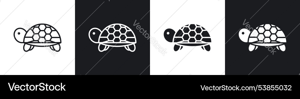 Tortoise icon Royalty Free Vector Image - VectorStock