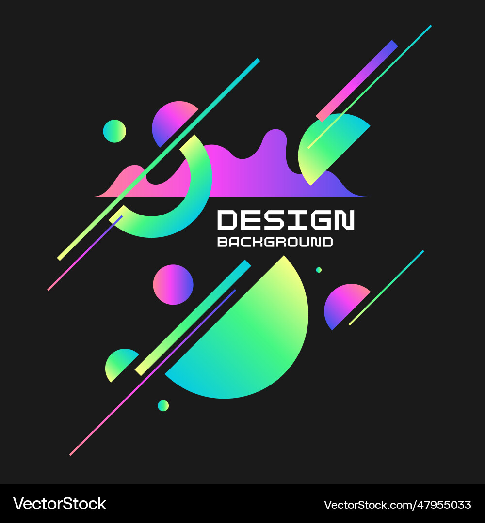 Abstract background with simple elements an image Vector Image