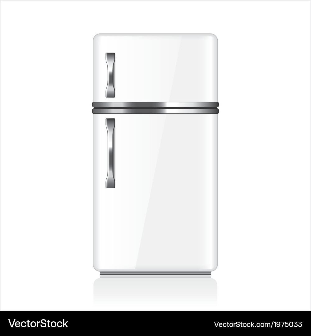 Object fridge Royalty Free Vector Image - VectorStock
