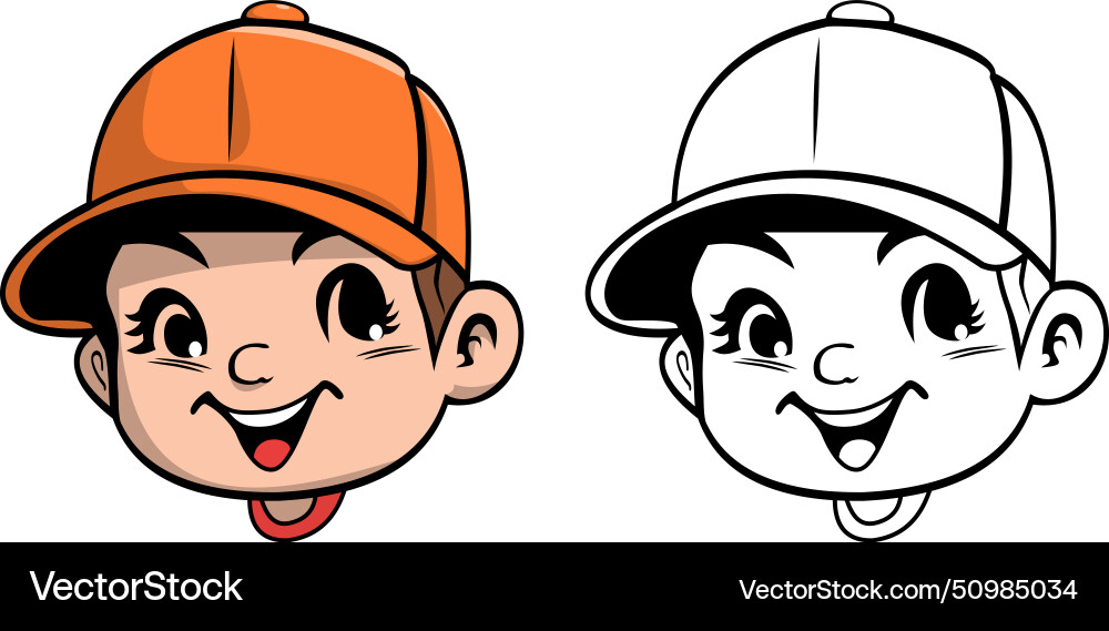 Baseball boy Royalty Free Vector Image - VectorStock
