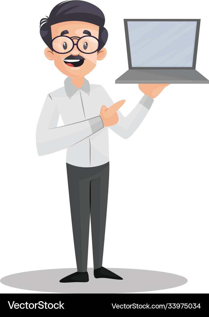 Male teacher Royalty Free Vector Image - VectorStock