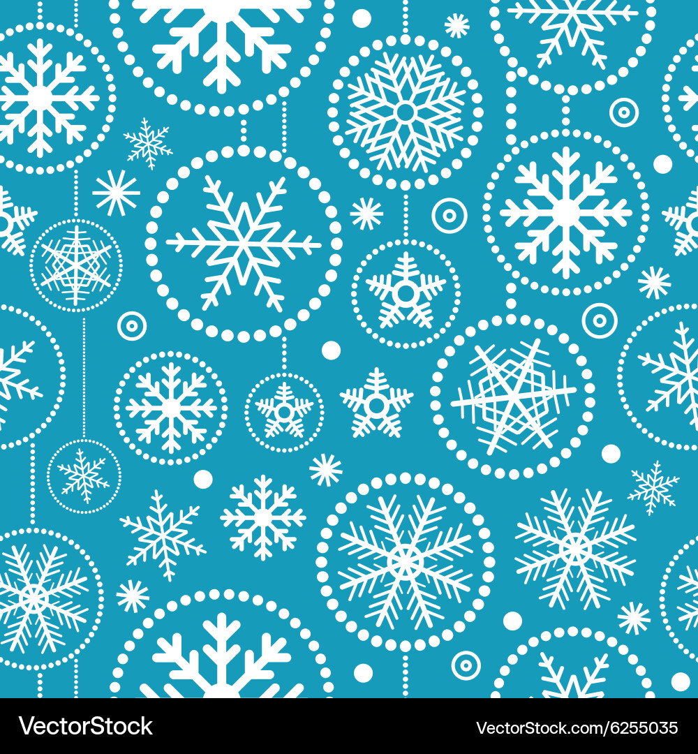 Christmas Snowflake Pattern – Royalty-Free Vector | VectorStock