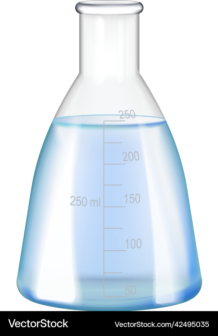 Jar with liquid composition Royalty Free Vector Image