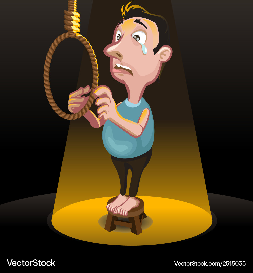 Suicide Cartoon Pic 120+ Cartoon Of A Suicide Death Stock Photos,